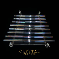 Very Large Amethyst Lamp Gold Base – crystalplanets.com